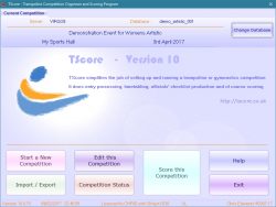 TScore® – Trampoline and Gymnastics Scoring