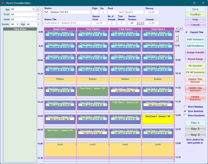 TScore® – Trampoline and Gymnastics Scoring